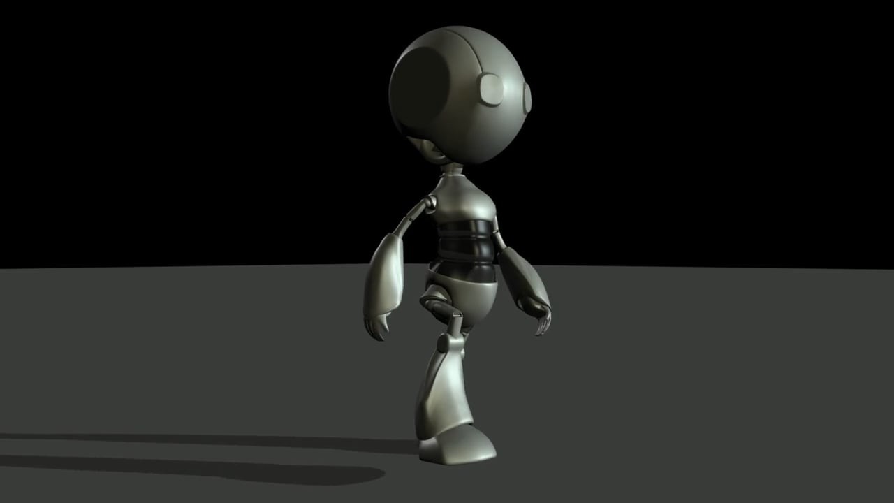 ArtStation - Robot Walk Cycle
