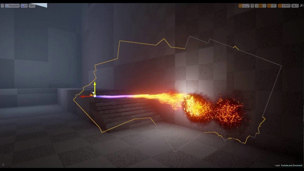 ArtStation - Unreal Engine 4 Realistic FX (Fire / Smoke / Puddle)
