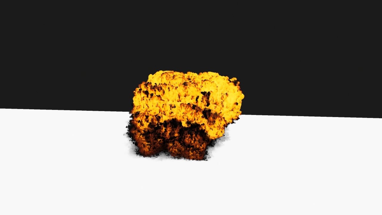 ArtStation - Maya Fluids Explosion