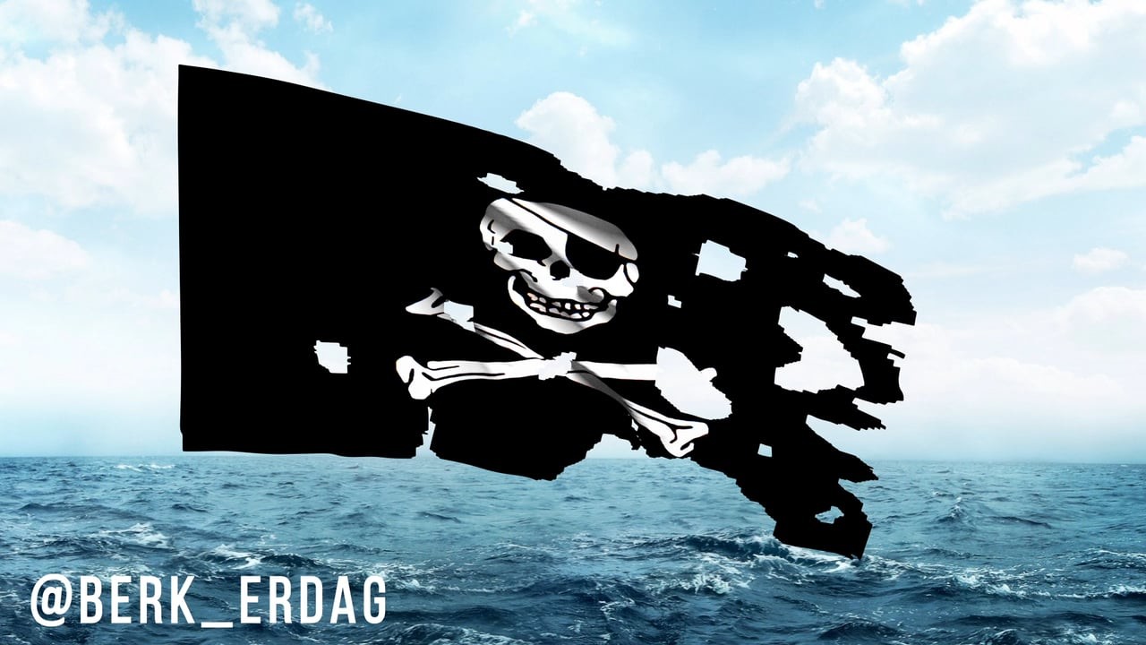 ArtStation - Ripped Pirate Flag
