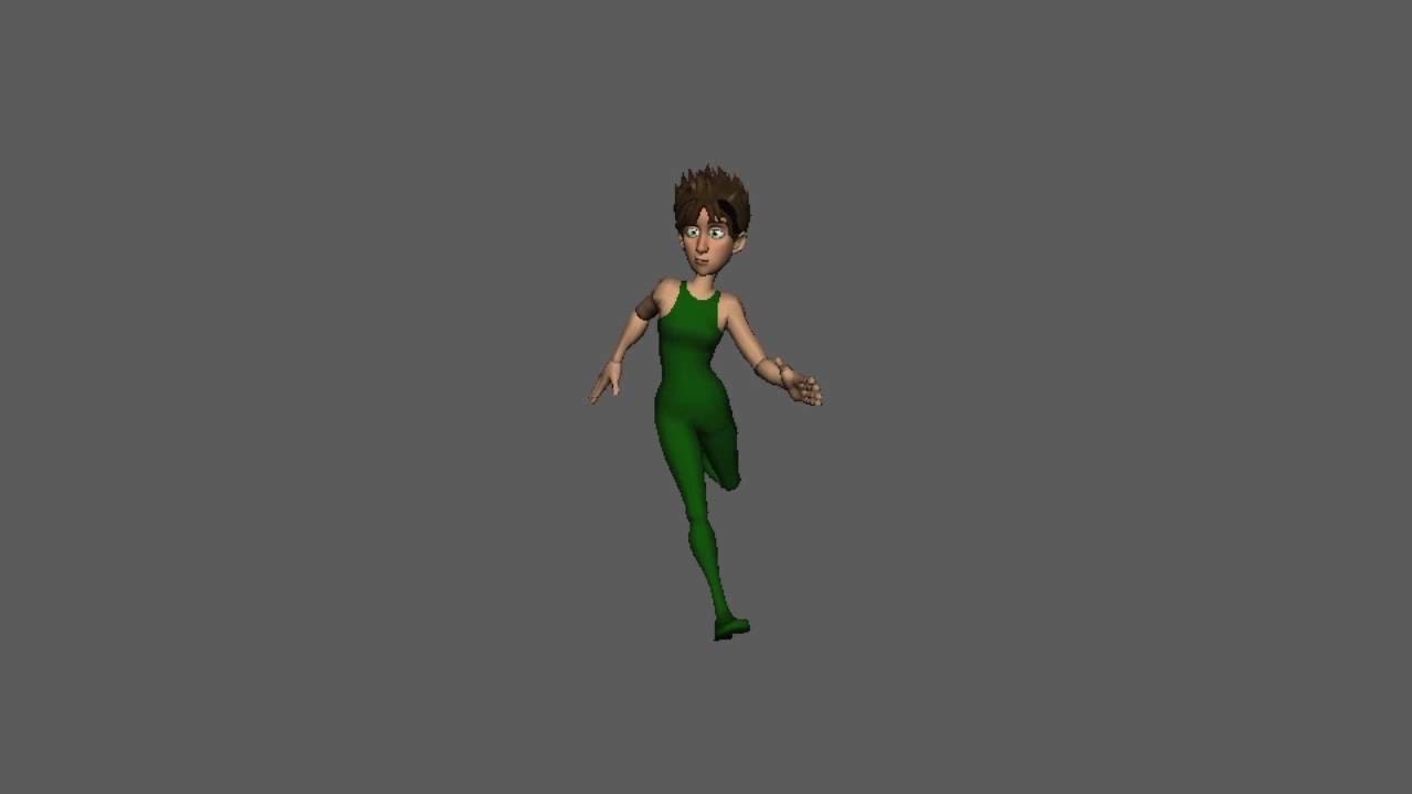 ArtStation - Run Girl Animation