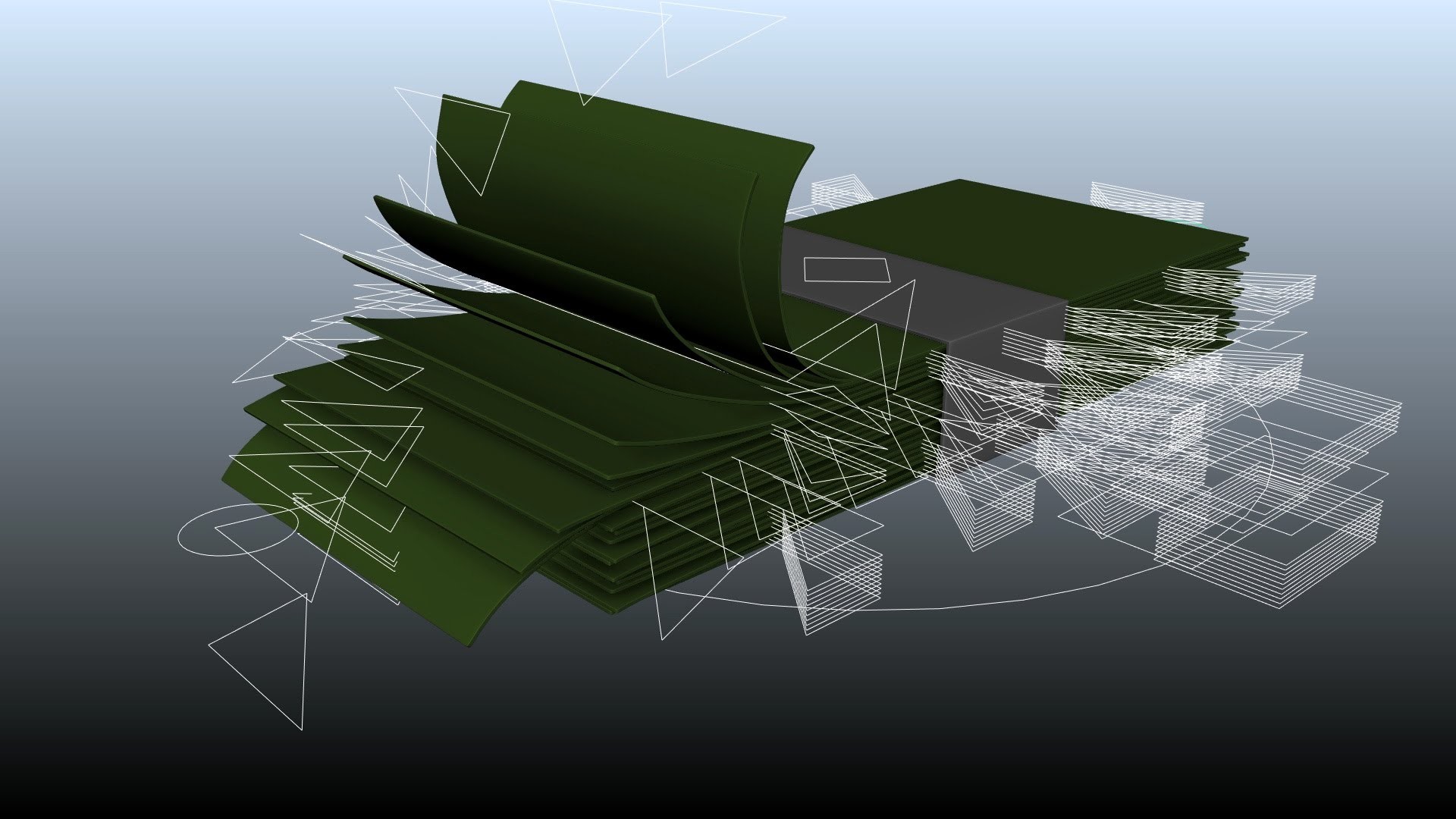 ArtStation - Money Stack Rig - UT Dallas Animation Studio