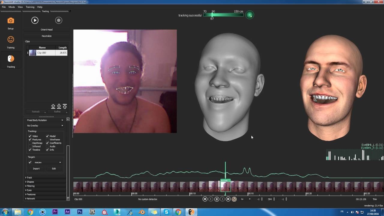 ArtStation - tracking face