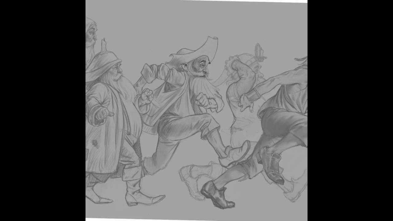 ArtStation - Running Dwarf