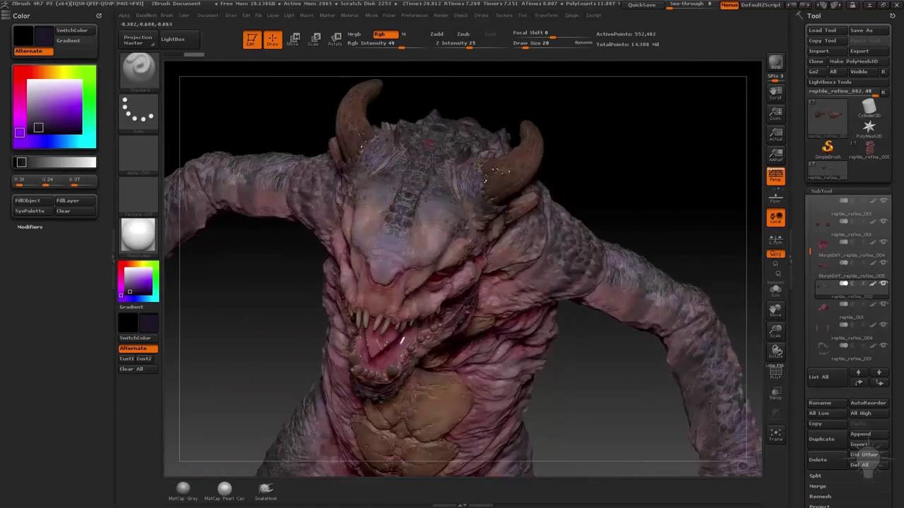 ArtStation - Creature Production Video Tutorial Series by Michael Pavlovich
