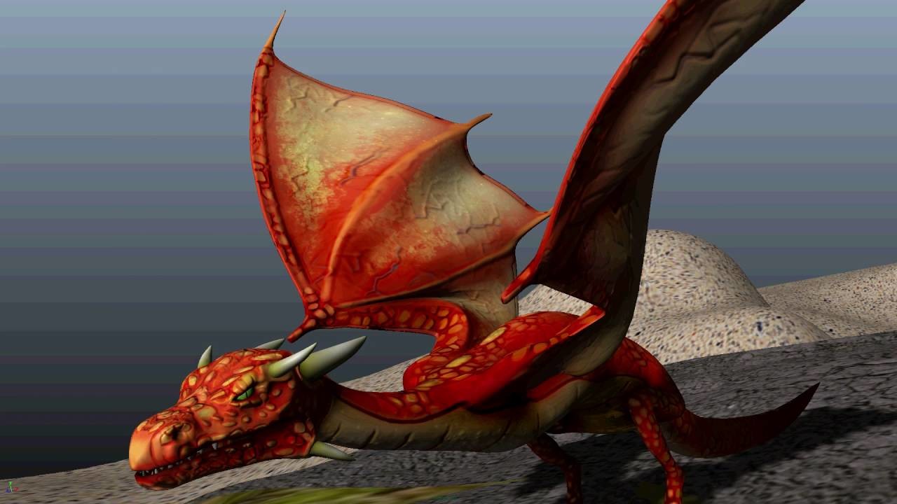 ArtStation - dragon animation