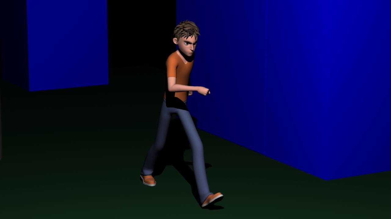 ArtStation - Angry Walk Cycle