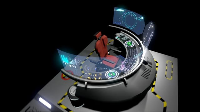 ArtStation - Sci-Fi Console