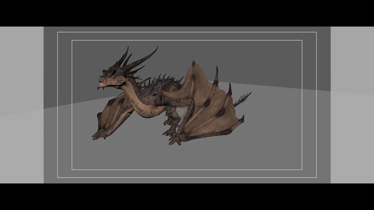 ArtStation - Dragon Walk Cycle - Milestone 1