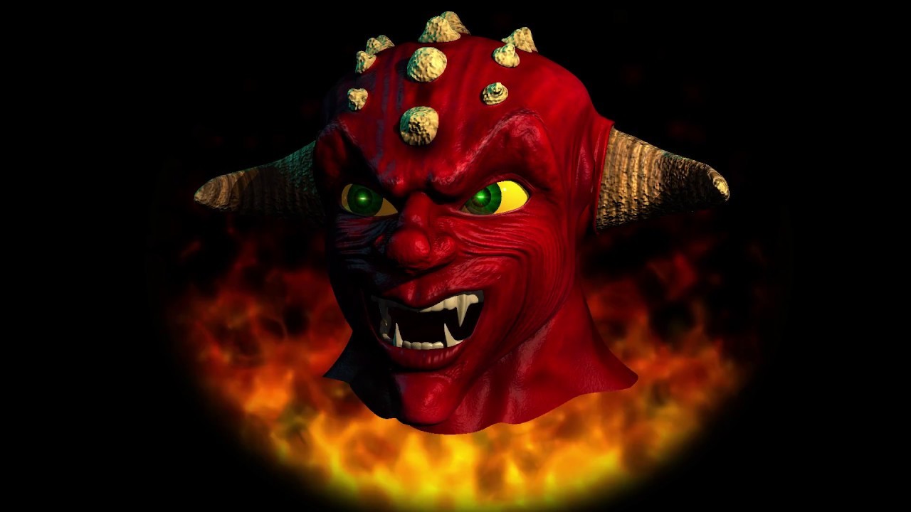 Bill Crabb - Demon head model