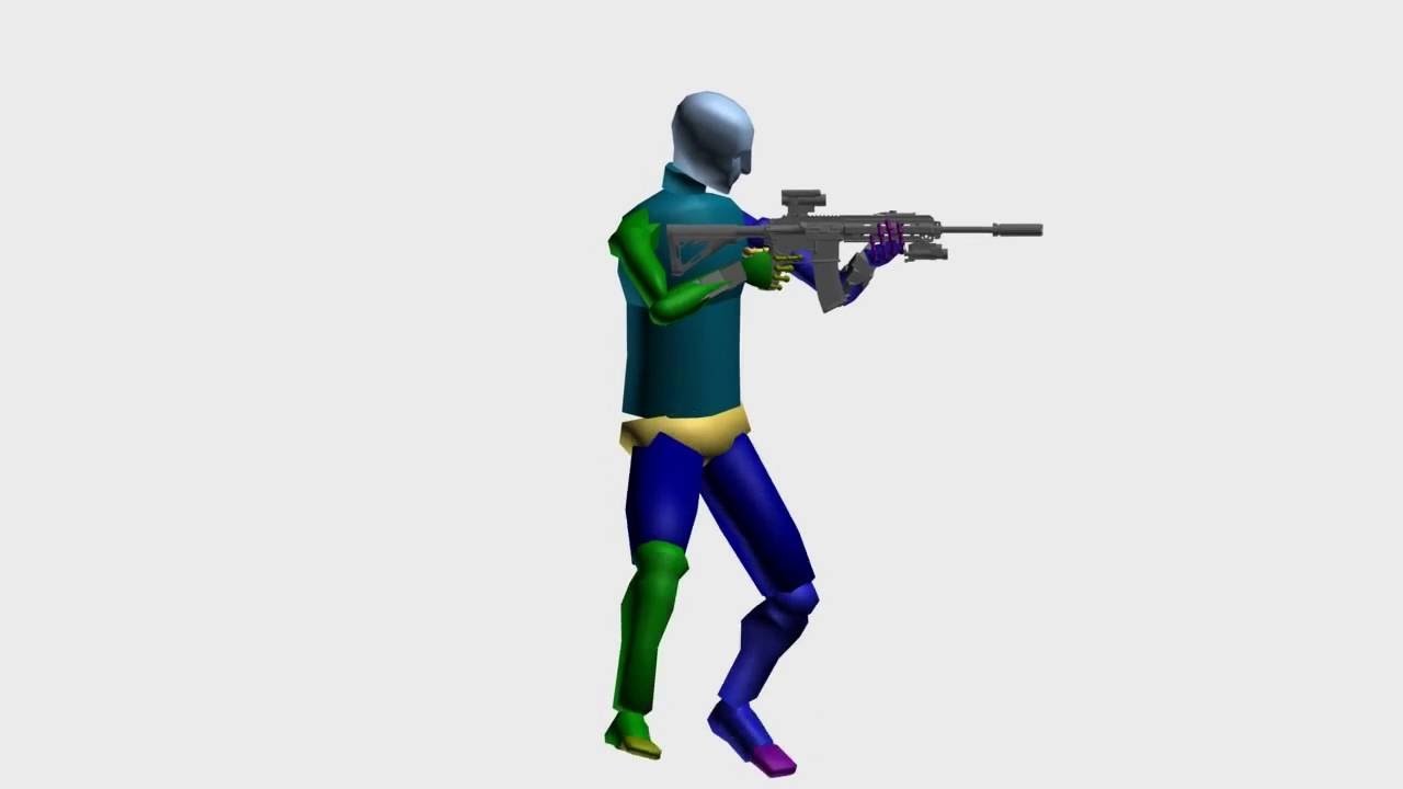 ArtStation - Locomotion Rifle Walk Strafe Left Loop