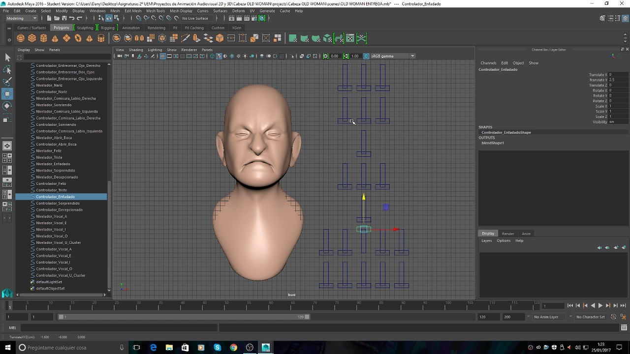 ArtStation - Maya Facial Controller