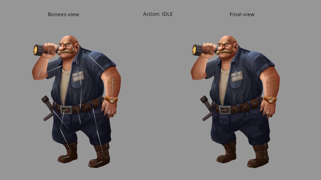 ArtStation - 2D Character animation for games