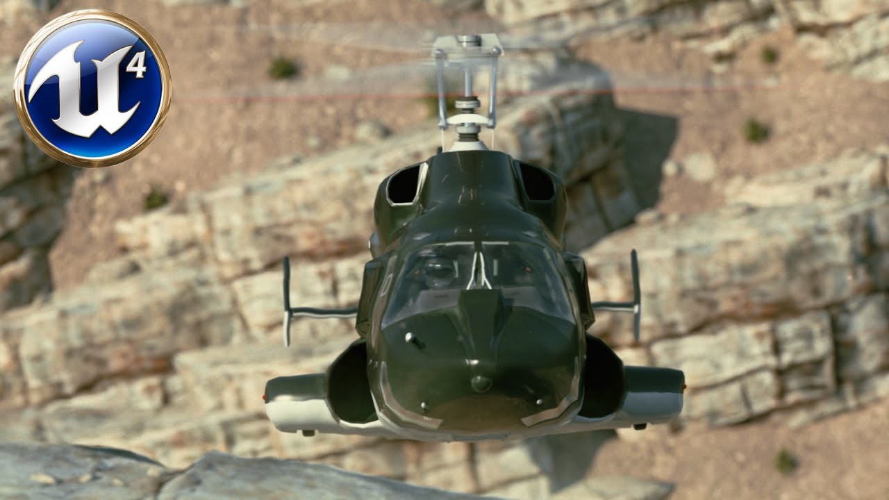 ArtStation - Game: Airwolf Unreal Engine 4