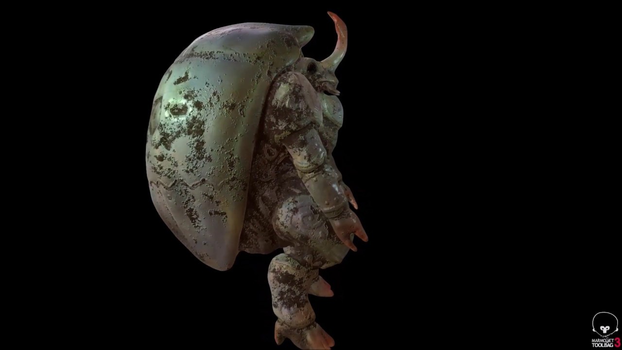 ArtStation - Beetle warrior and weapon