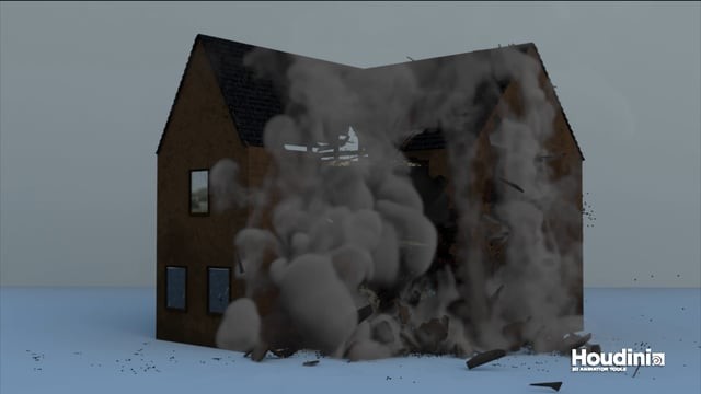 ArtStation - House Destruction