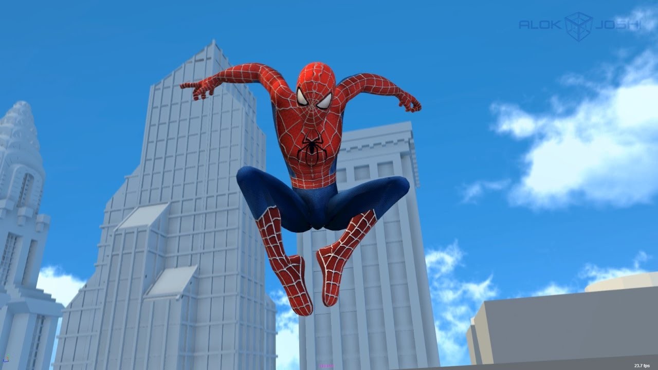 ArtStation - Spidey swing animation (Fan Art)
