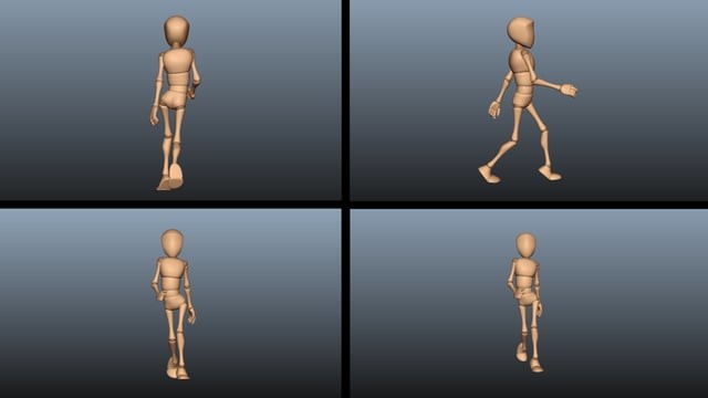 ArtStation - Walking model