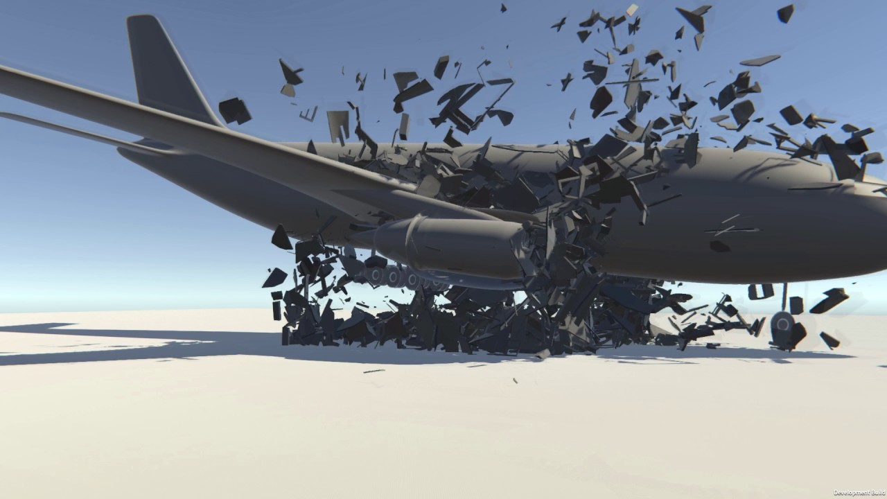 ArtStation - Plane Crash Physics in Unity