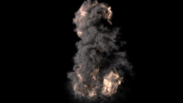 ArtStation - Smoke/Fire simulation. Protheus VFX school