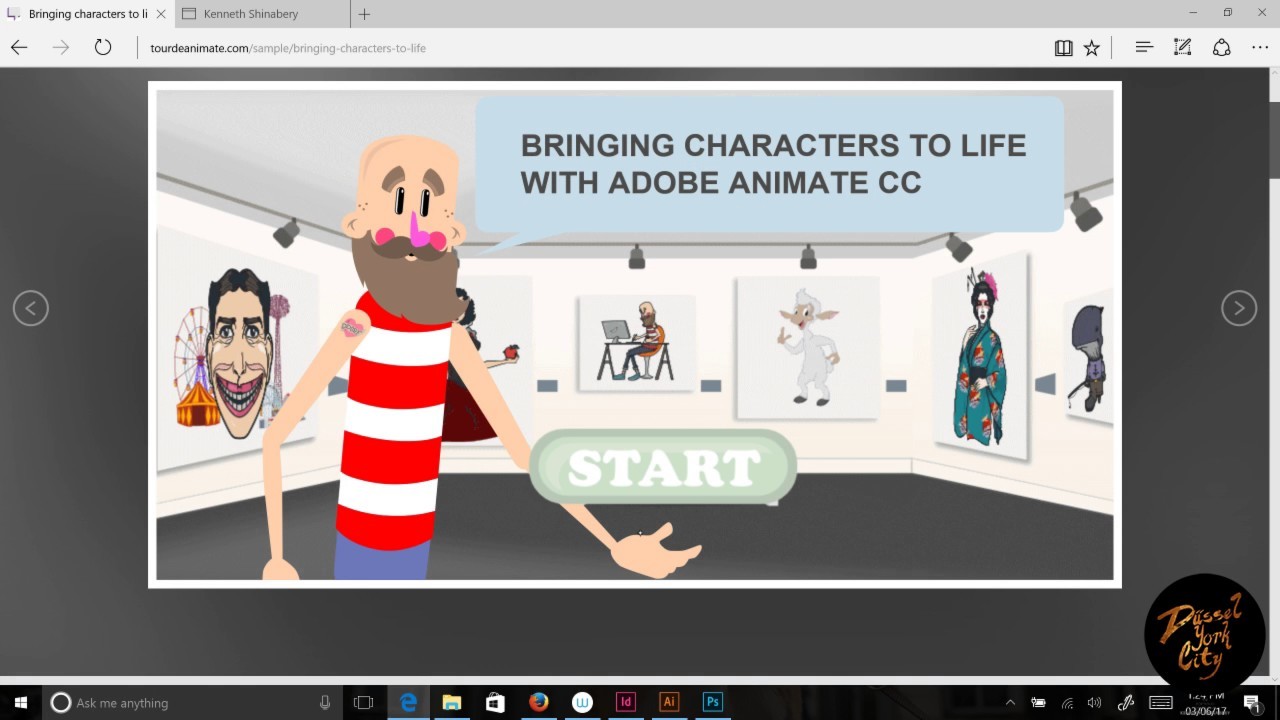 ArtStation - Official Adobe Animate CC Sample sponsored by Adobe
