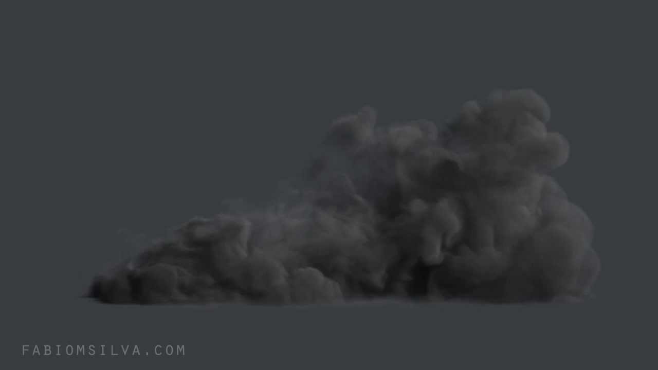 ArtStation - Black rolling smoke fumefx R&D