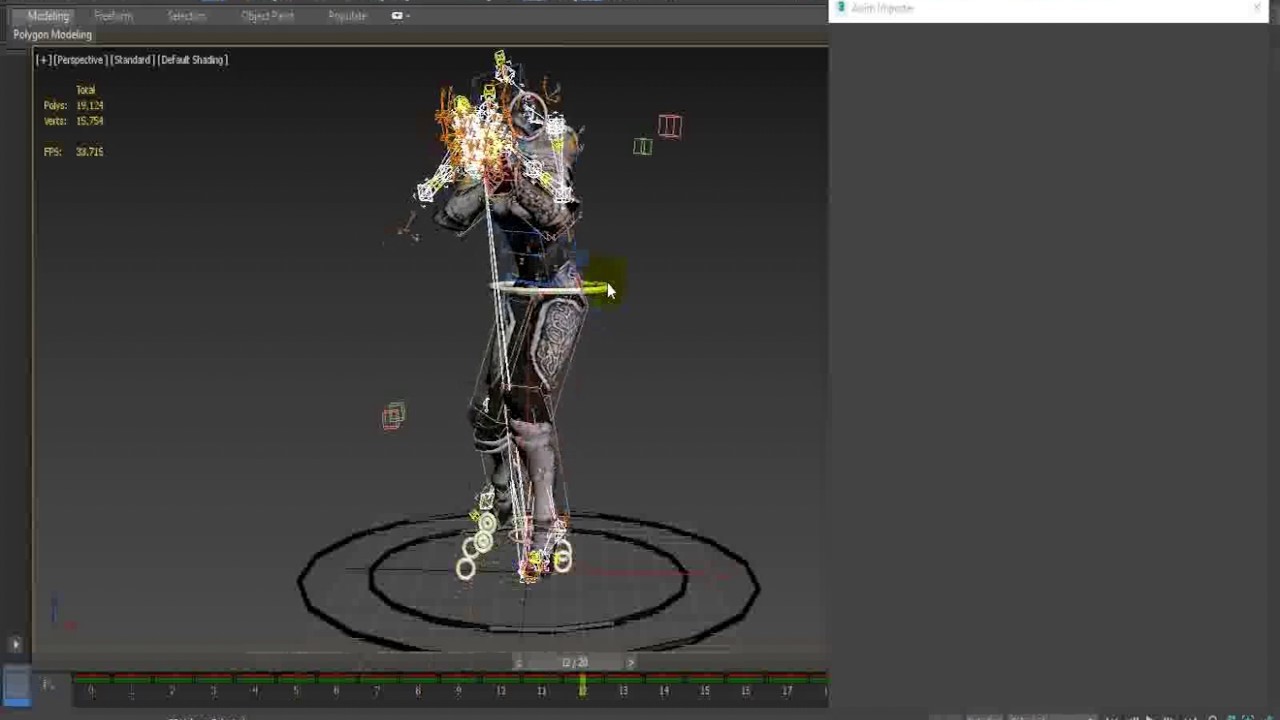 ArtStation - Demo of character rig in 3DS Max + Anim transfer tool