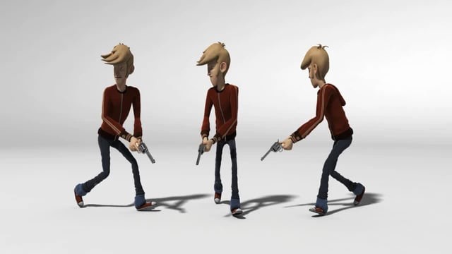 ArtStation - Sneaky Run Cycle