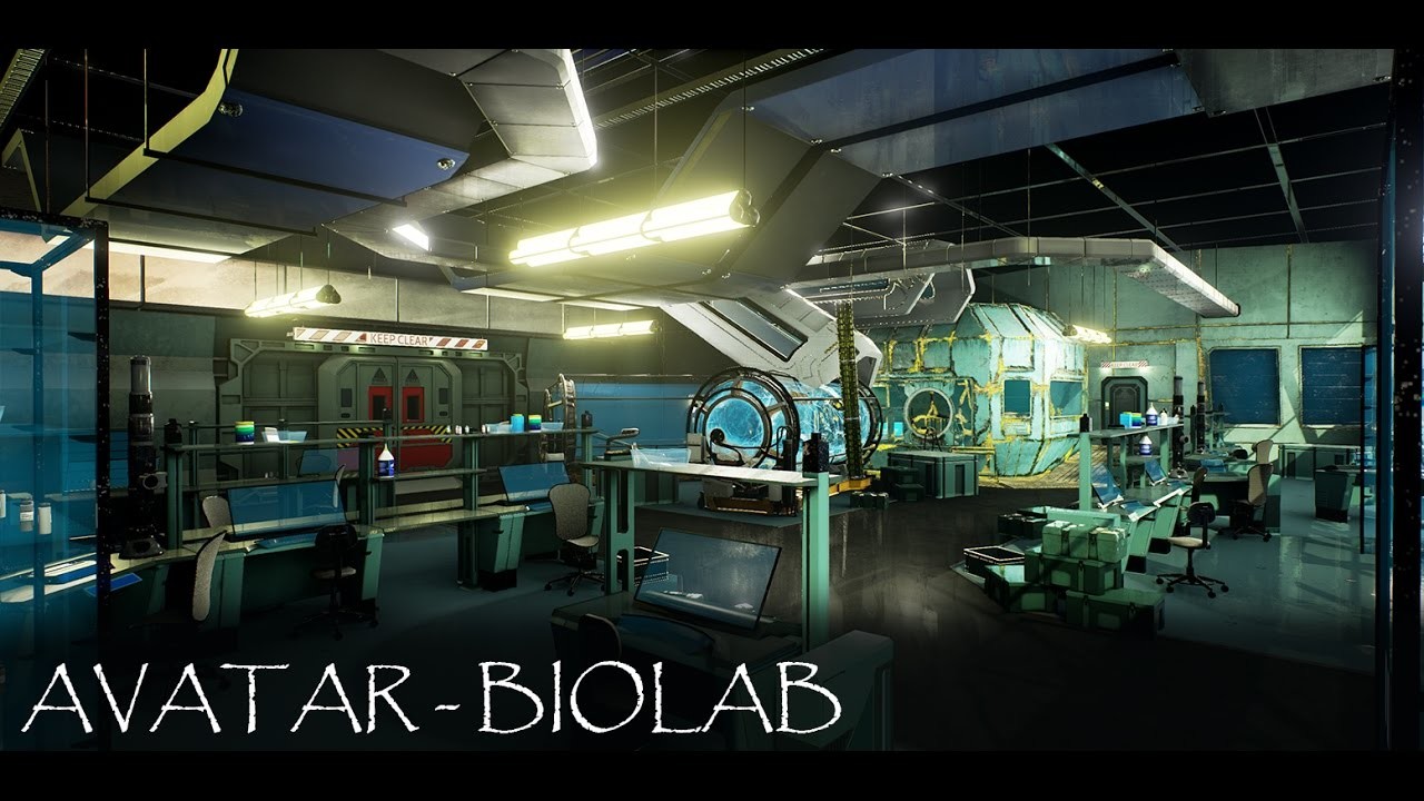 ArtStation - Avatar - Biolab Environment