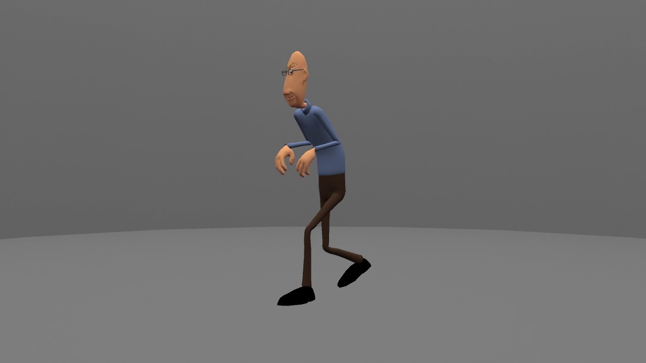 ArtStation - Sneaky walk cycle