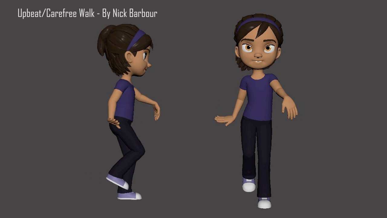 ArtStation - Upbeat/Carefree Walk