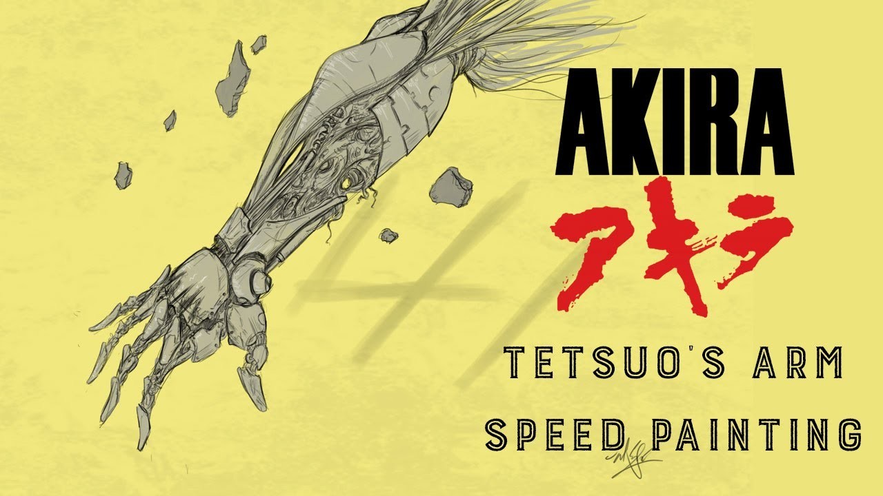 ArtStation - Tetsuo's Arm SpeedPainting