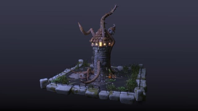 ArtStation - Wizard tower