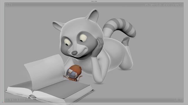 ArtStation - Quadruped Reading Cartoon Animation // Rig by ...