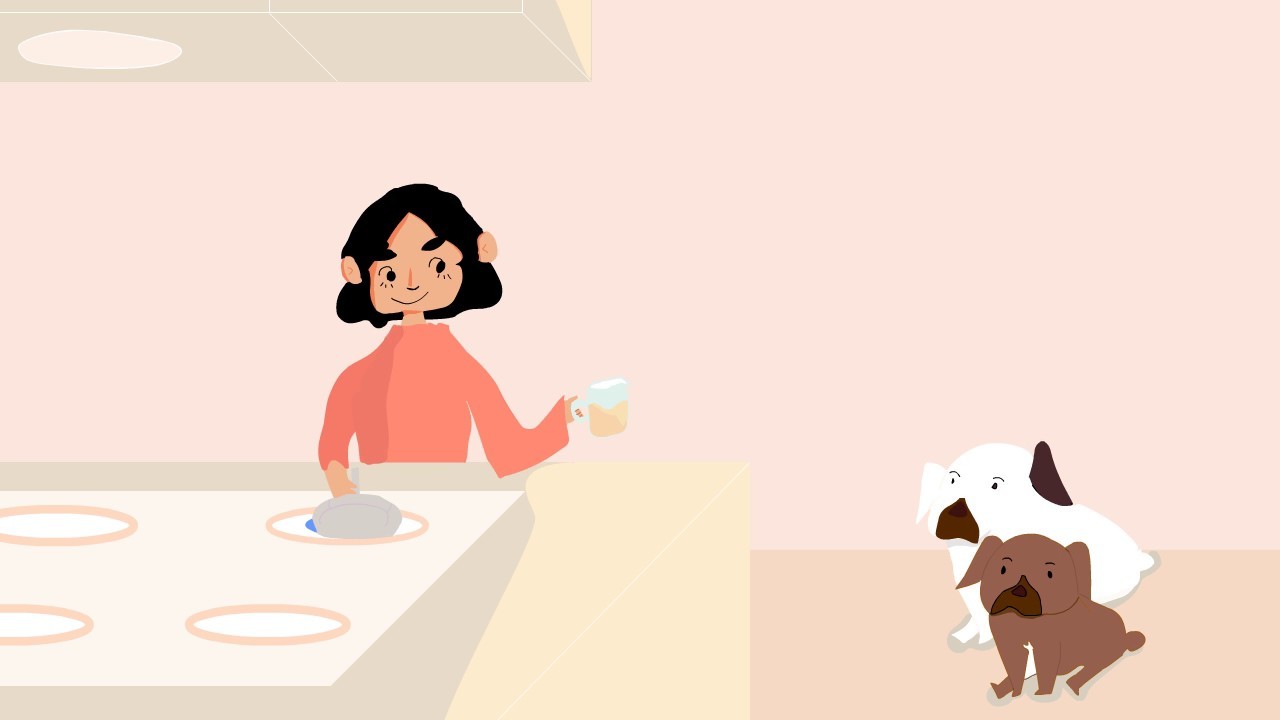 ArtStation - Cooking (2d Animatic)