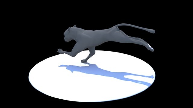 ArtStation - Panther Run Cycle