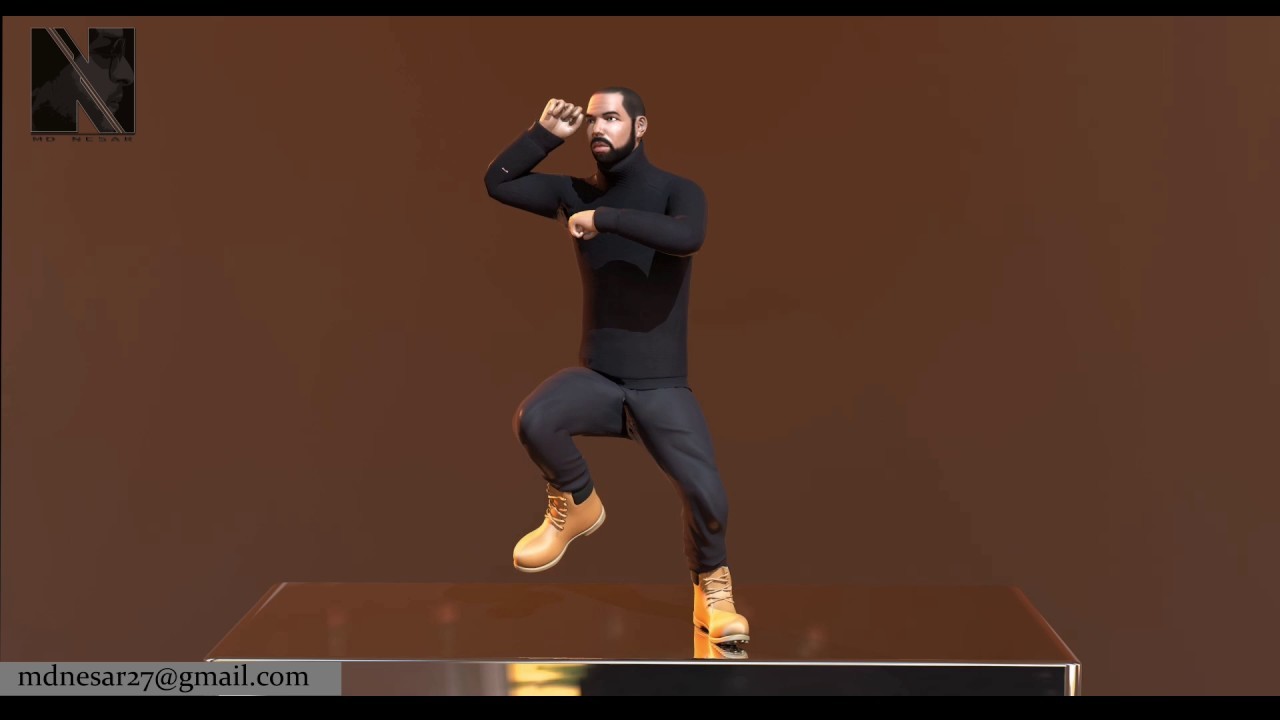 ArtStation - Drake Dance on Gangnam Style