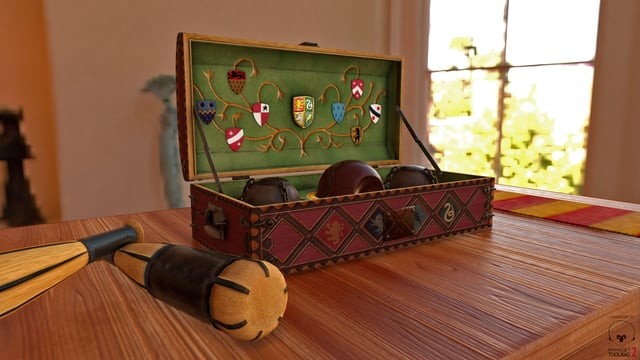 ArtStation - Quidditch Trunk/Box set