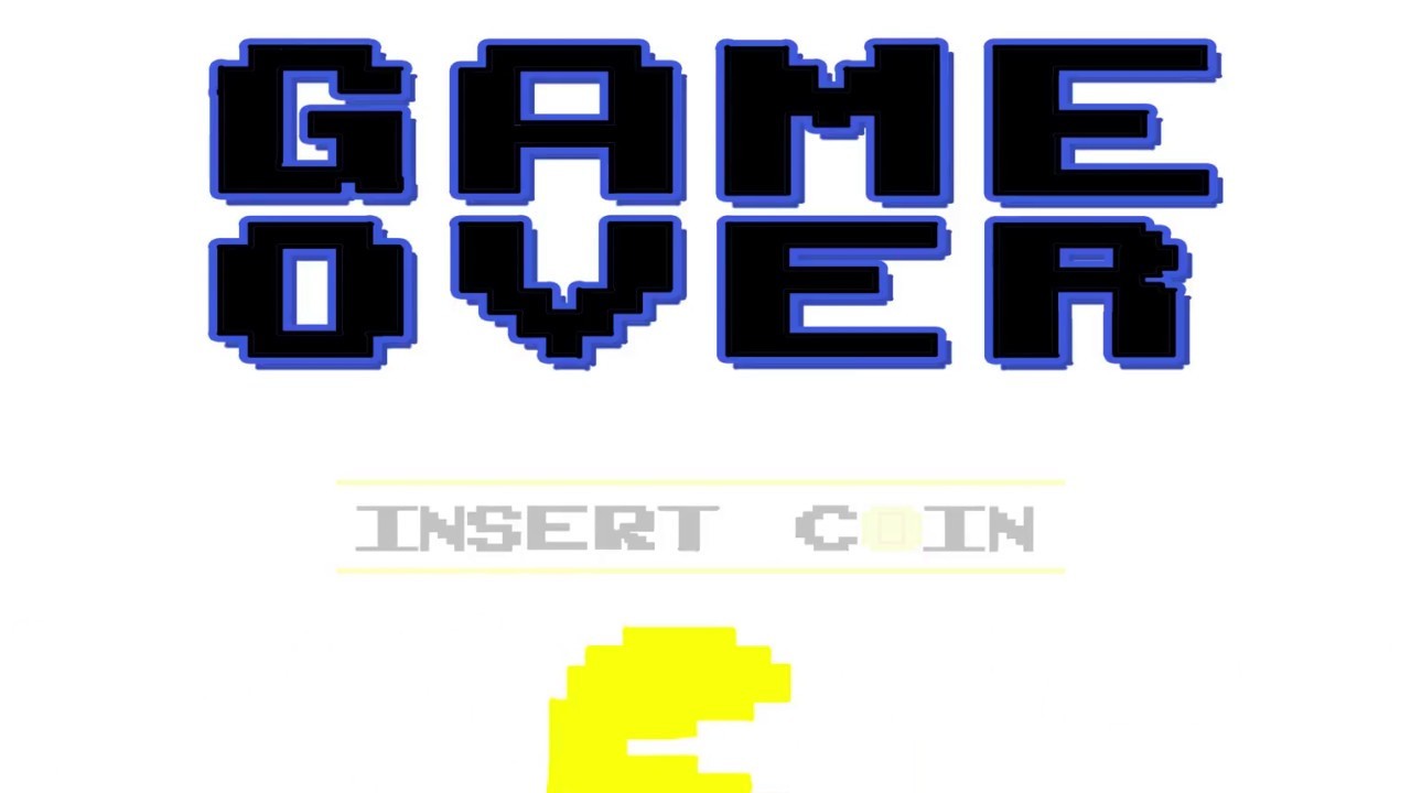 ArtStation - Game over (pac man)
