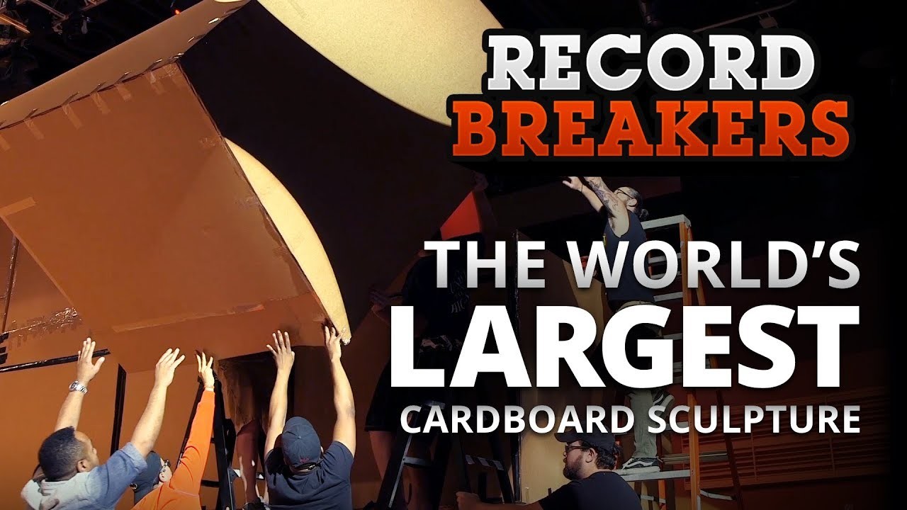 ArtStation - The World's Largest Cardboard Sculpture