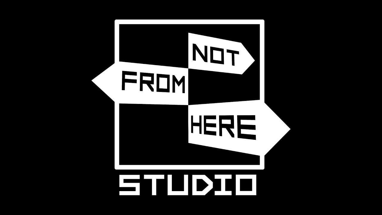ArtStation - NOT FROM HERE logo animation