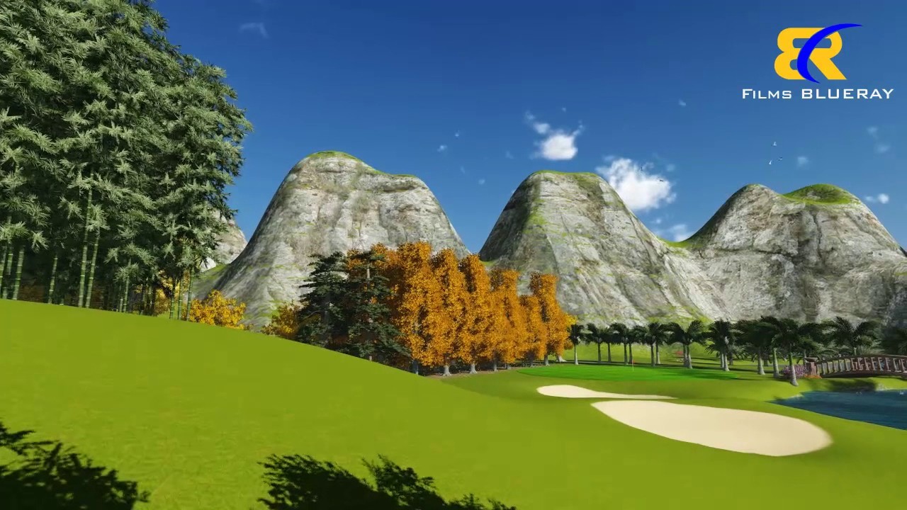 ArtStation - Golf Course 9 hole | 3D Animation