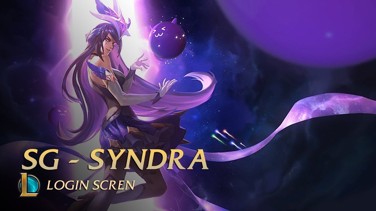 ArtStation - Star Guardian Syndra | Login Screen - League of Legends