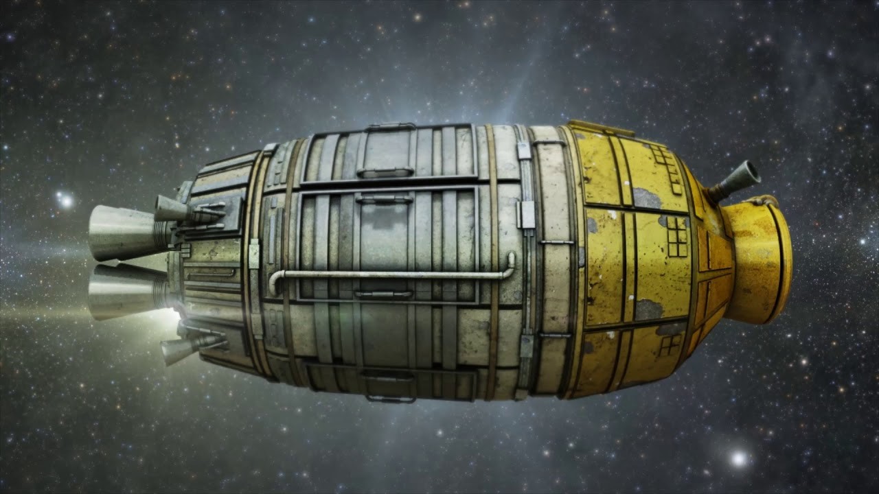 ArtStation - MLBGFX - 3D Graphics - Star Wars Escape Pod