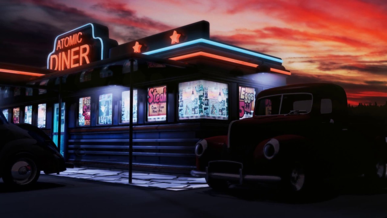 ArtStation - The Day After Roswell (Atomic Diner concept stills)