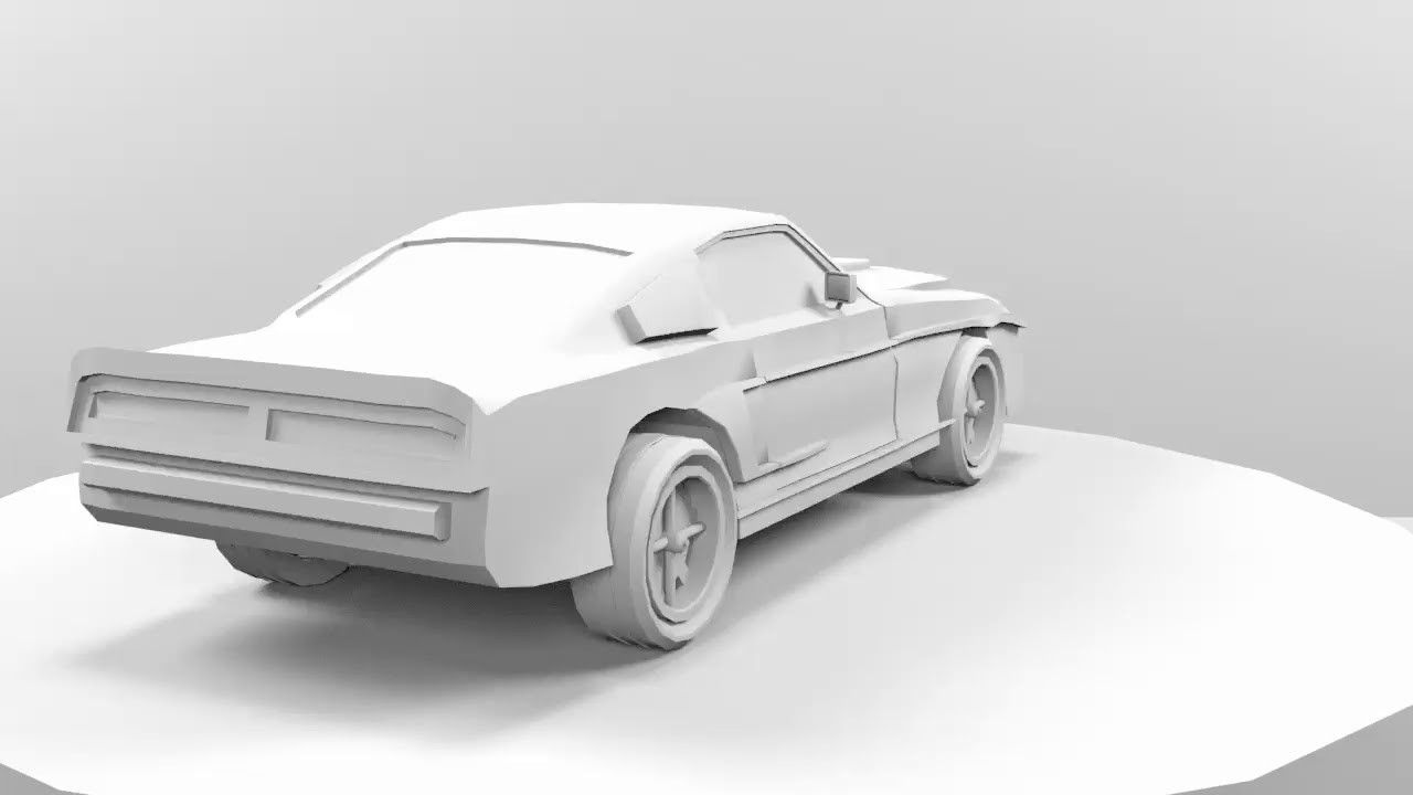 ArtStation - Car turntable