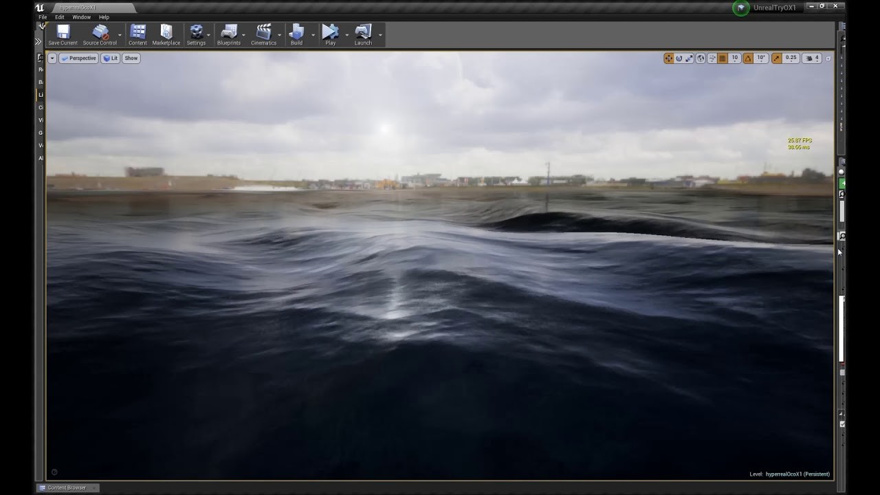 ArtStation - UE4 Ocean Project 2017