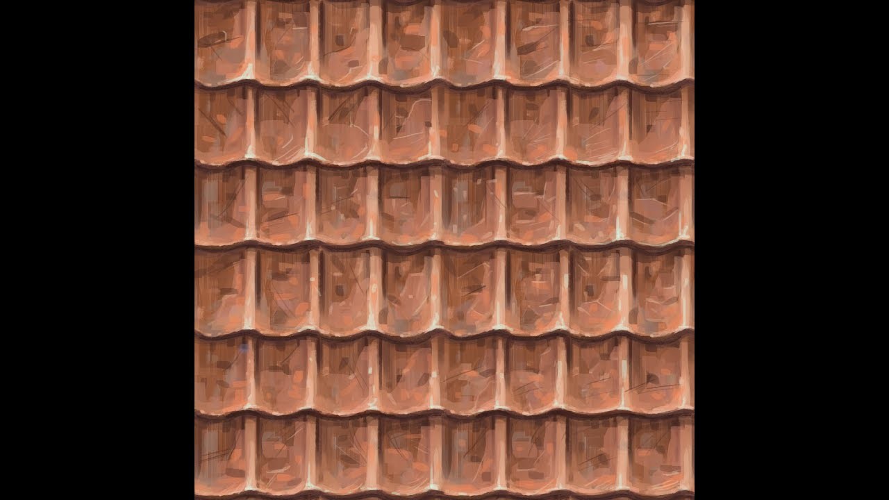 CGSHARE Book - 【TEXTURE】-Hand Painted - Low Poly - Roof_005