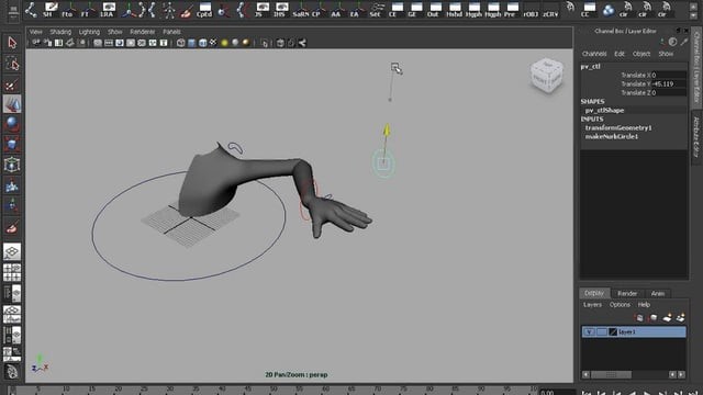 ArtStation - Toony hand rig