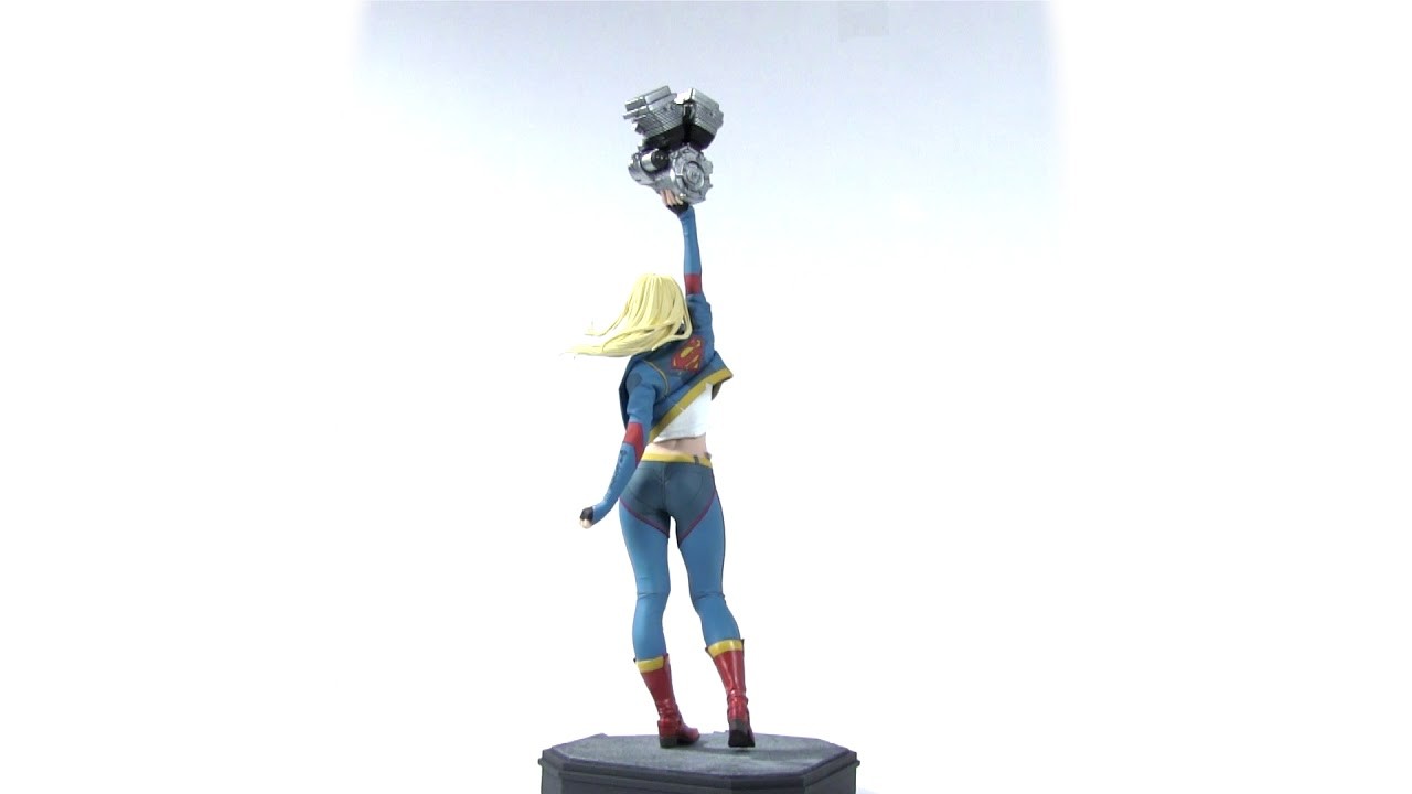ArtStation - DC collectibles - DC Gotham City garage : Supergirl
